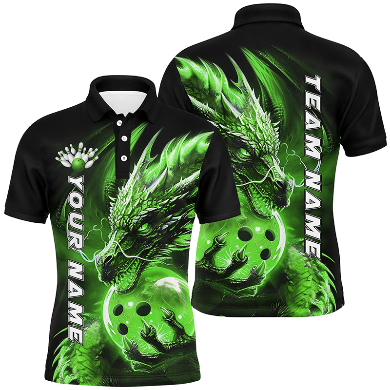 Custom Dragon Unisex Bowling Shirts, Multi-Color Dragon Bowling Jersey ...